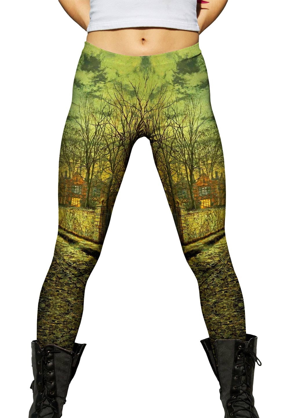 John Atkinson Grimshaw November 1879 Leggings - Walmart.com