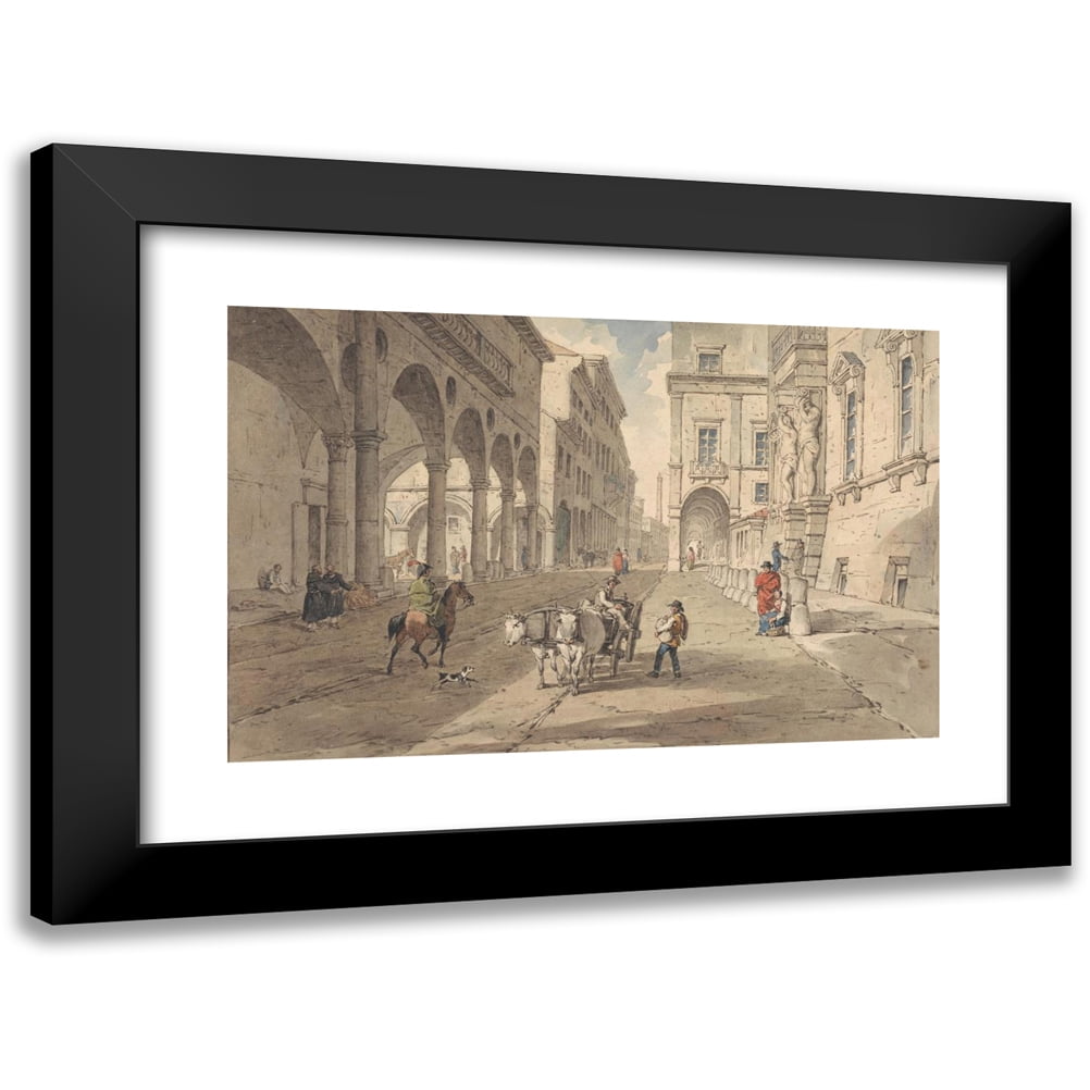 John Augustus Atkinson 24x17 Black Modern Framed Museum Art Print ...