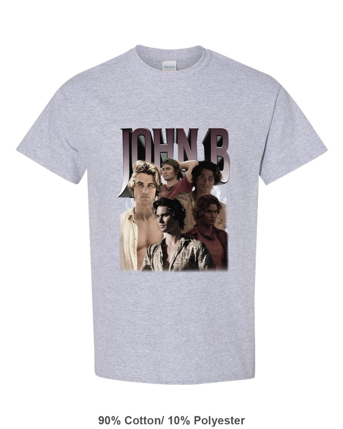 John B T-Shirt Outer Banks Bootleg Tribute Graphic for Show Fans, for men & women, up to size ...