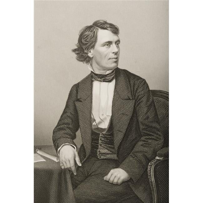 John Batholomew Gough 1817-1886. English Born Orator & Temperance ...
