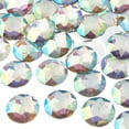 John Bead 200-Piece 20mm | Crystal AB Acrylic Round Flat Back ...