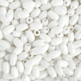 John Bead™ 3000-Piece 8x5mm Opaque White Plastic Rosary Beads - Walmart.com