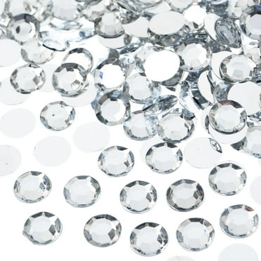 John Bead 200-Piece 20mm | Crystal AB Acrylic Round Flat Back ...