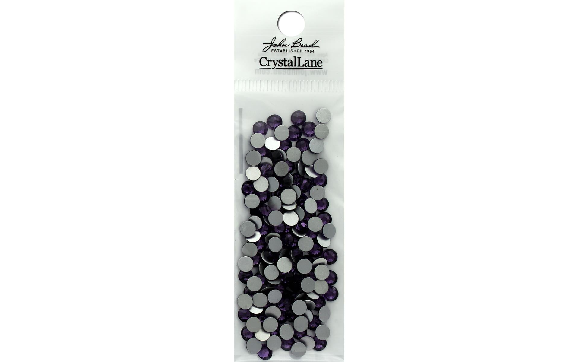 John Bead Crystal Lane Flat Back Rhinestones - Light Violet, 4.7 mm ...
