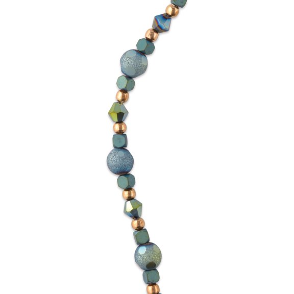 Crystal Lane DIY Glass Garden 7in Assorted Colors Pears with Leaf Bead ...