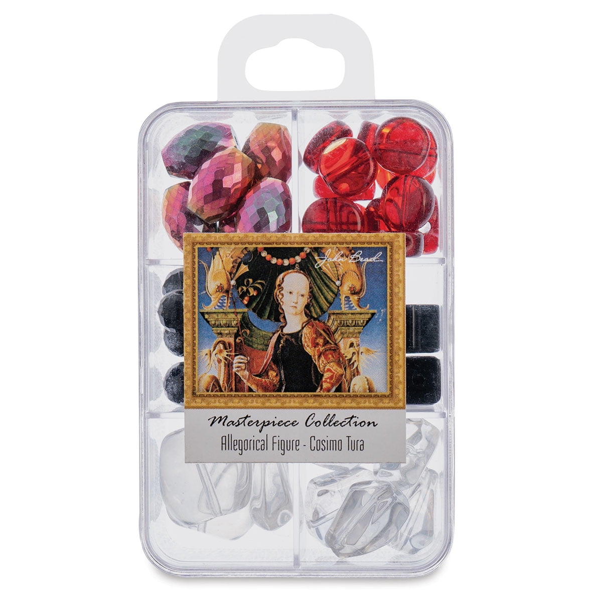 John Bead Masterpiece Collection Glass Bead Box - Allegorical Figure ...