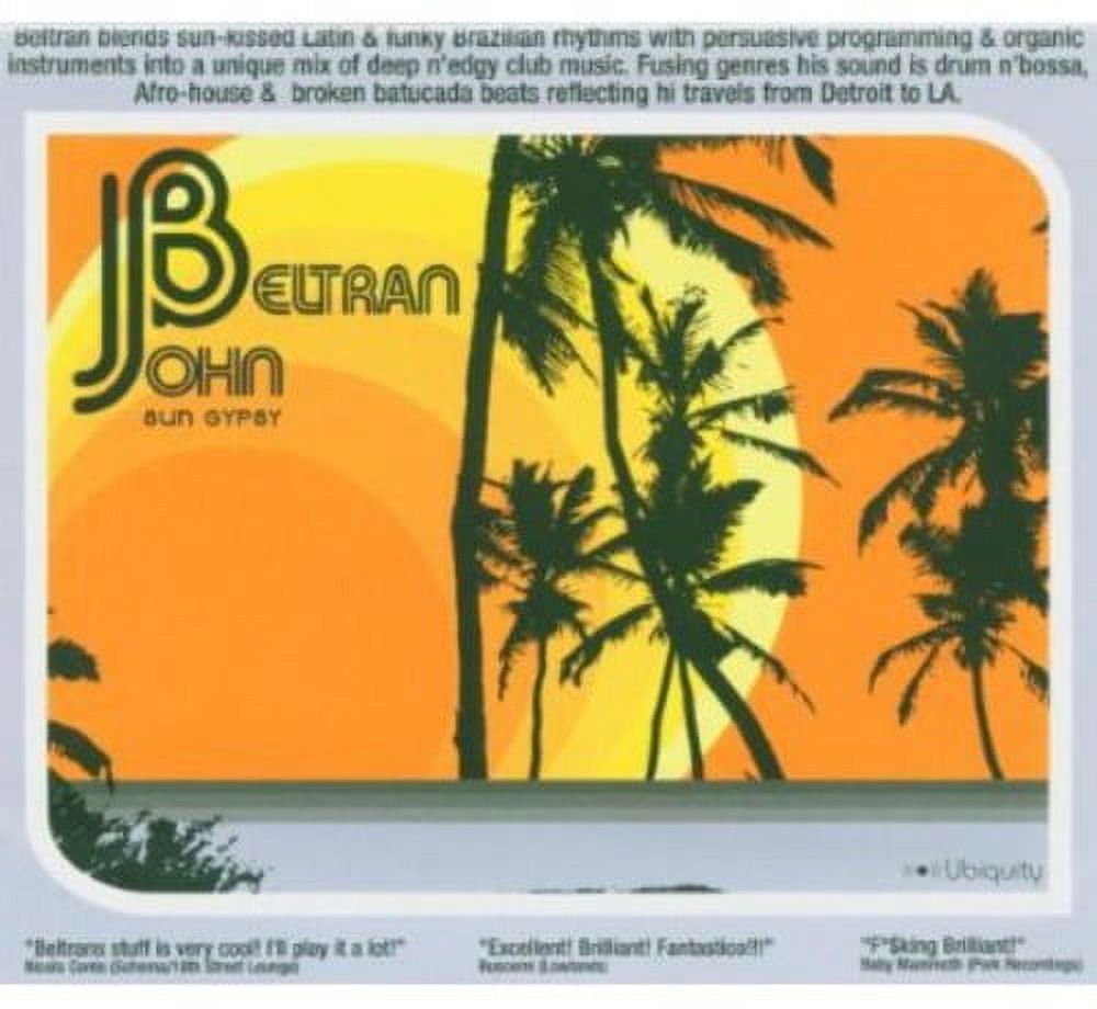 John Beltran - Sun Gypsy - Electronica - CD - Walmart.com
