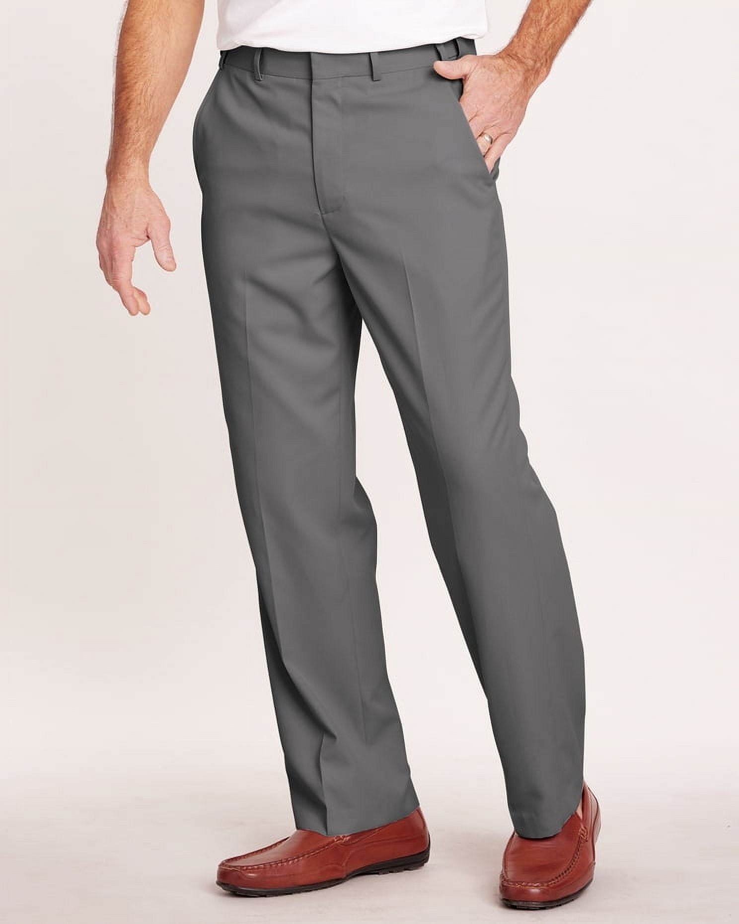 Blair Mens John Blair Adjust-A-Band® Relaxed-Fit Microfiber Pants ...