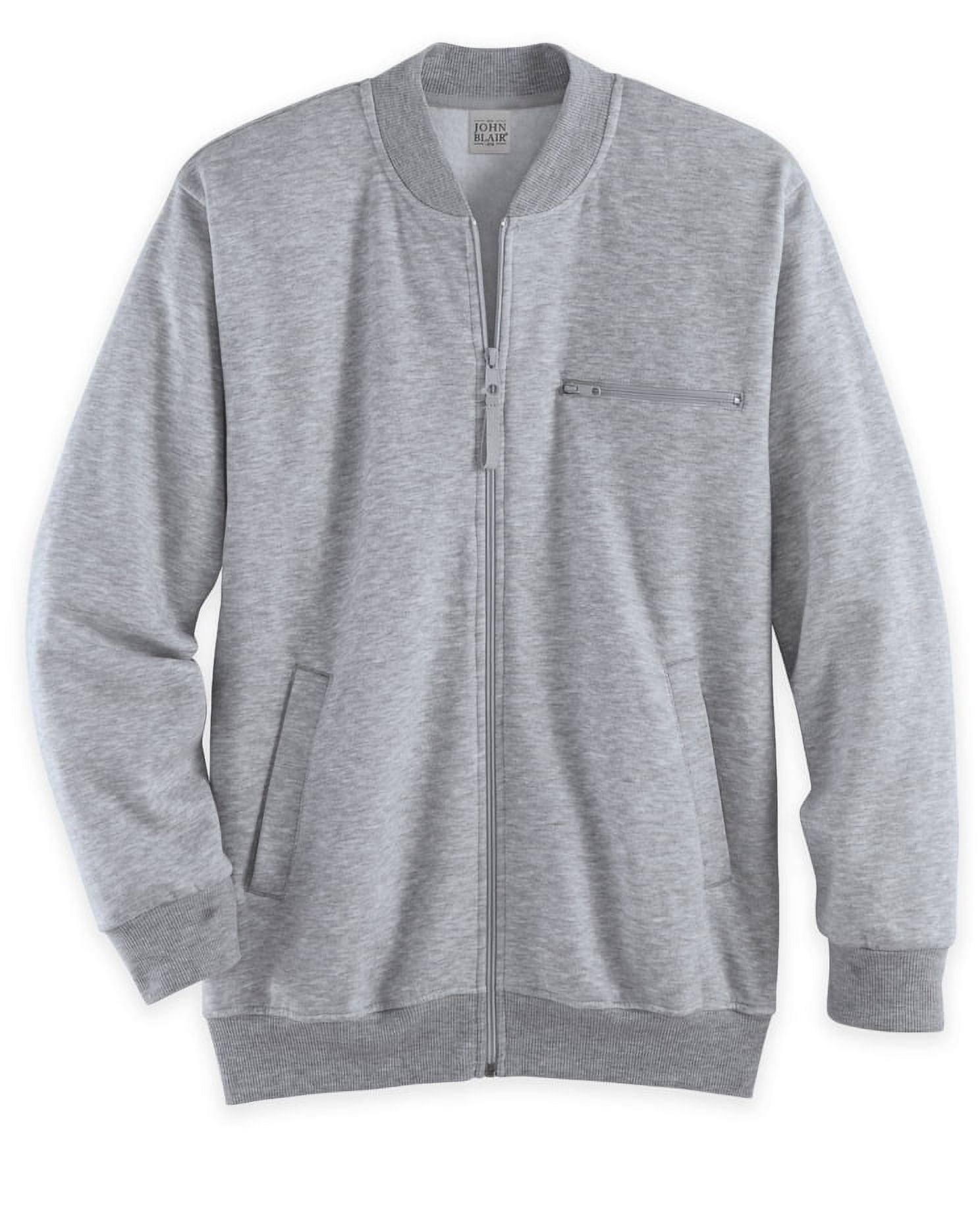 Blair Mens John Blair Supreme Fleece Baseball Jacket - Walmart.com