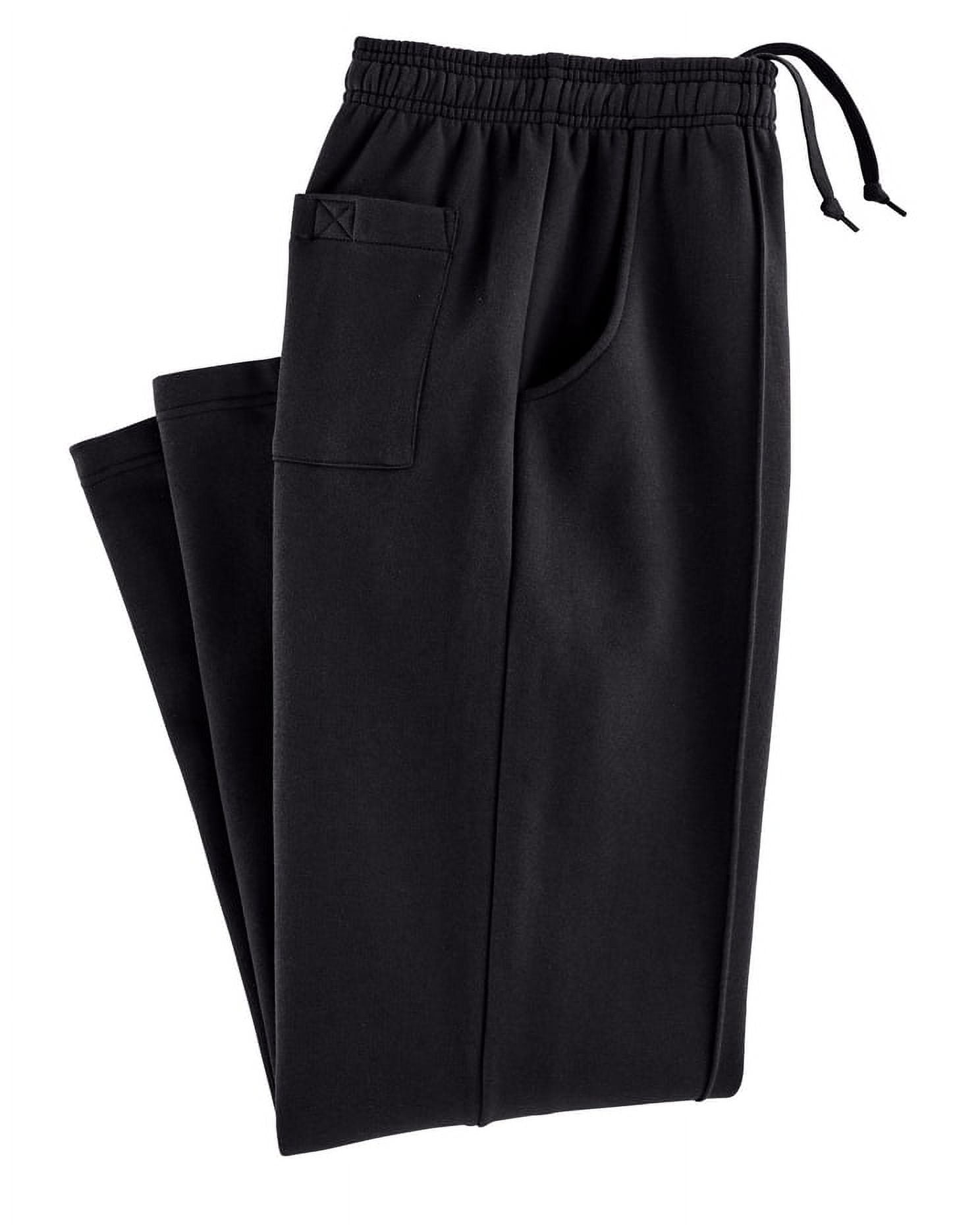 Blair Mens John Blair® Supreme Fleece Stitched-Crease Sweatpants - Walmart.com