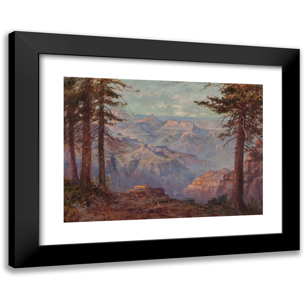 John Bond Francisco 18x14 Black Modern Framed Museum Art Print Titled ...