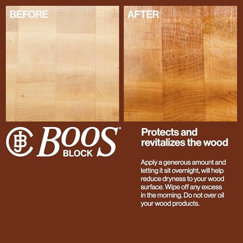 John Boos 3 Pack Boos Block Mystery Oil Moisture Care for Wood Kitchen ...