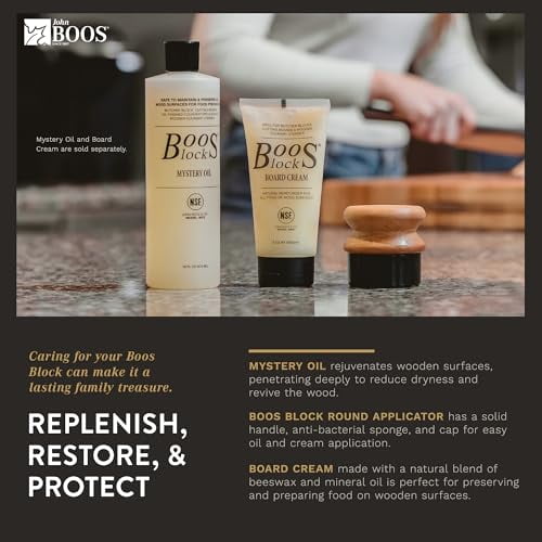 John Boos Block Professional Oil & Cream Applicator for Cutting ...