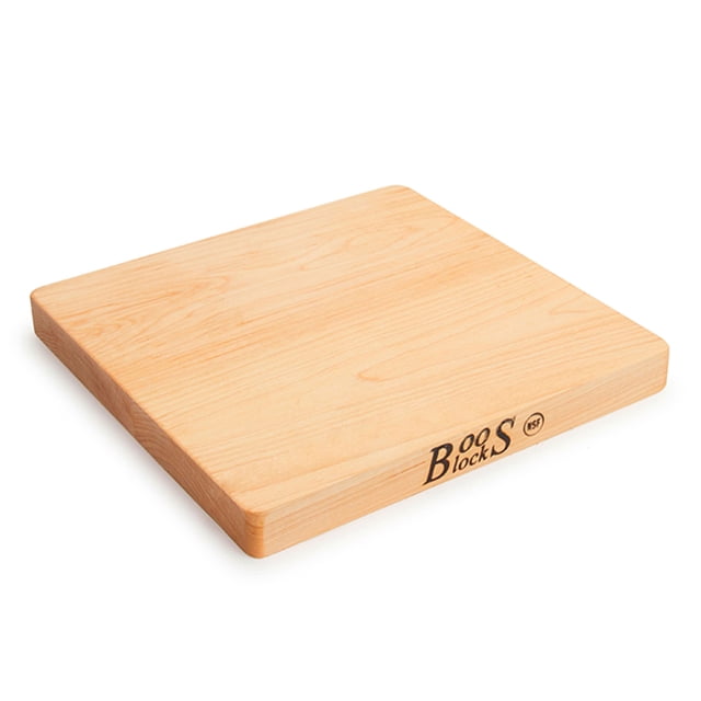 John Boos Durable Wooden Chop-N-Slice Cutting Board, Eased Corners ...