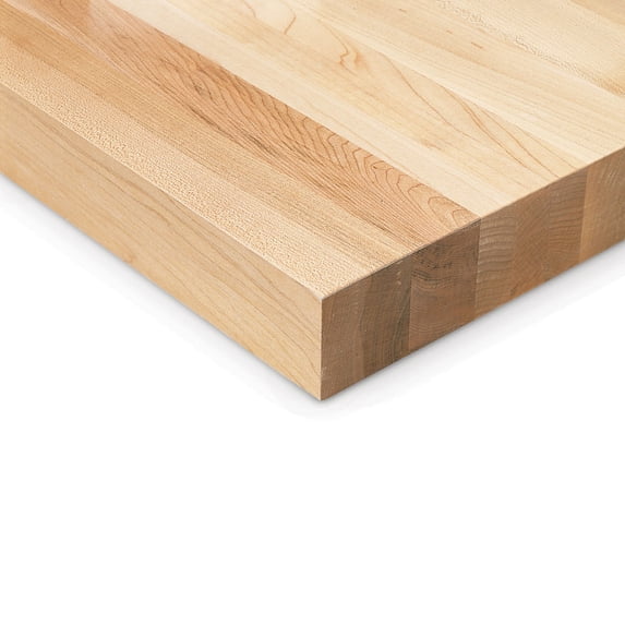 1-3/4" Butcher Block Maple Top, 120"W x 36"D, Square Edge - Walmart.com