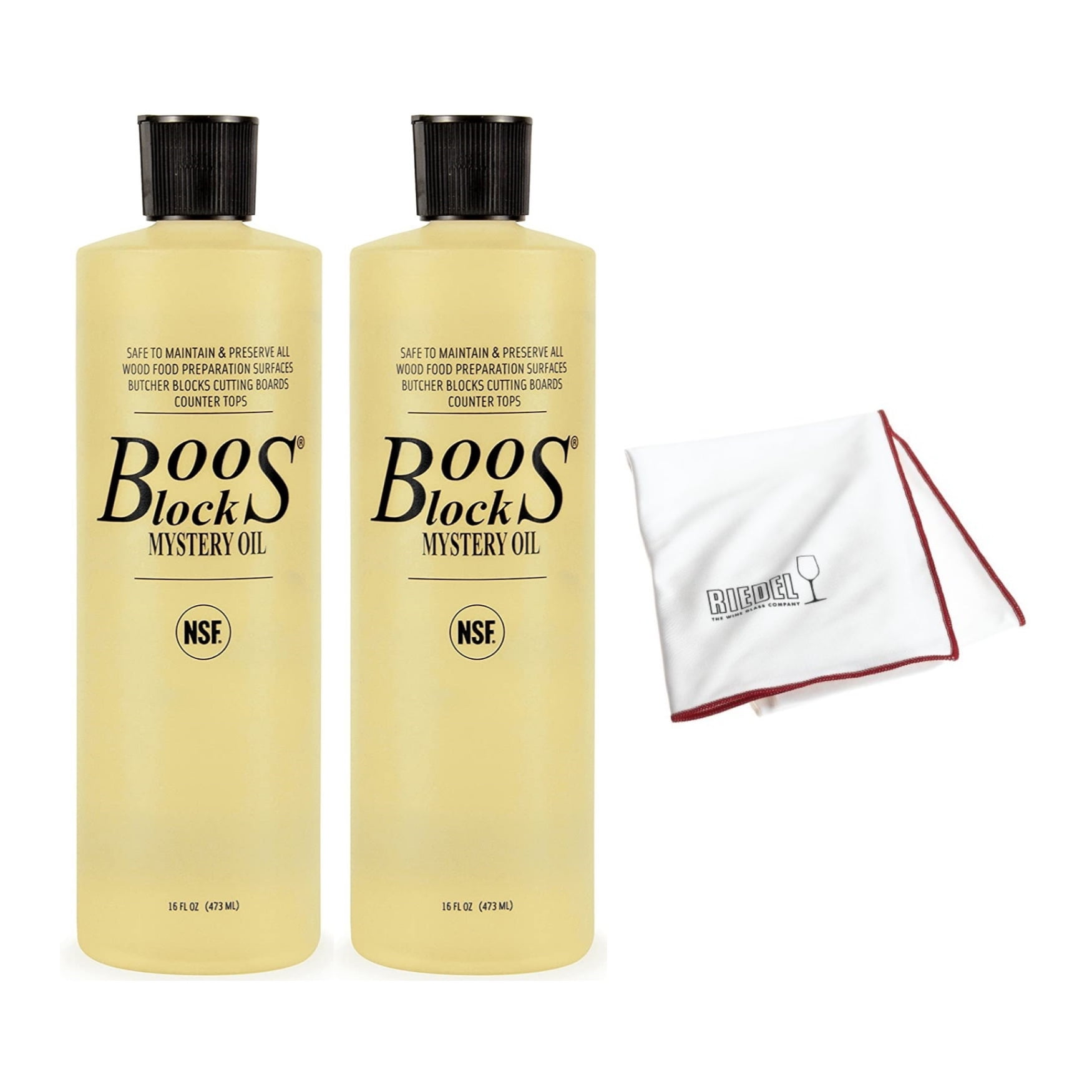 John Boos MYSB Mystery Butcher Block Oil (16 Ounces, 2-Pack) w ...
