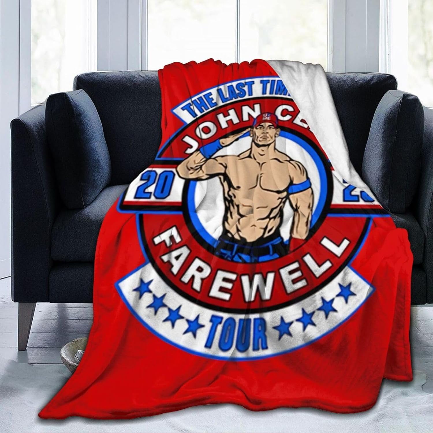 John Boxer Cena Blanket Throw Air Conditioning Blankets Soft Throws for ...