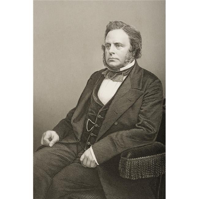 John Bright 1811-1889. British Statesman & Orator. Engraved by D. J ...