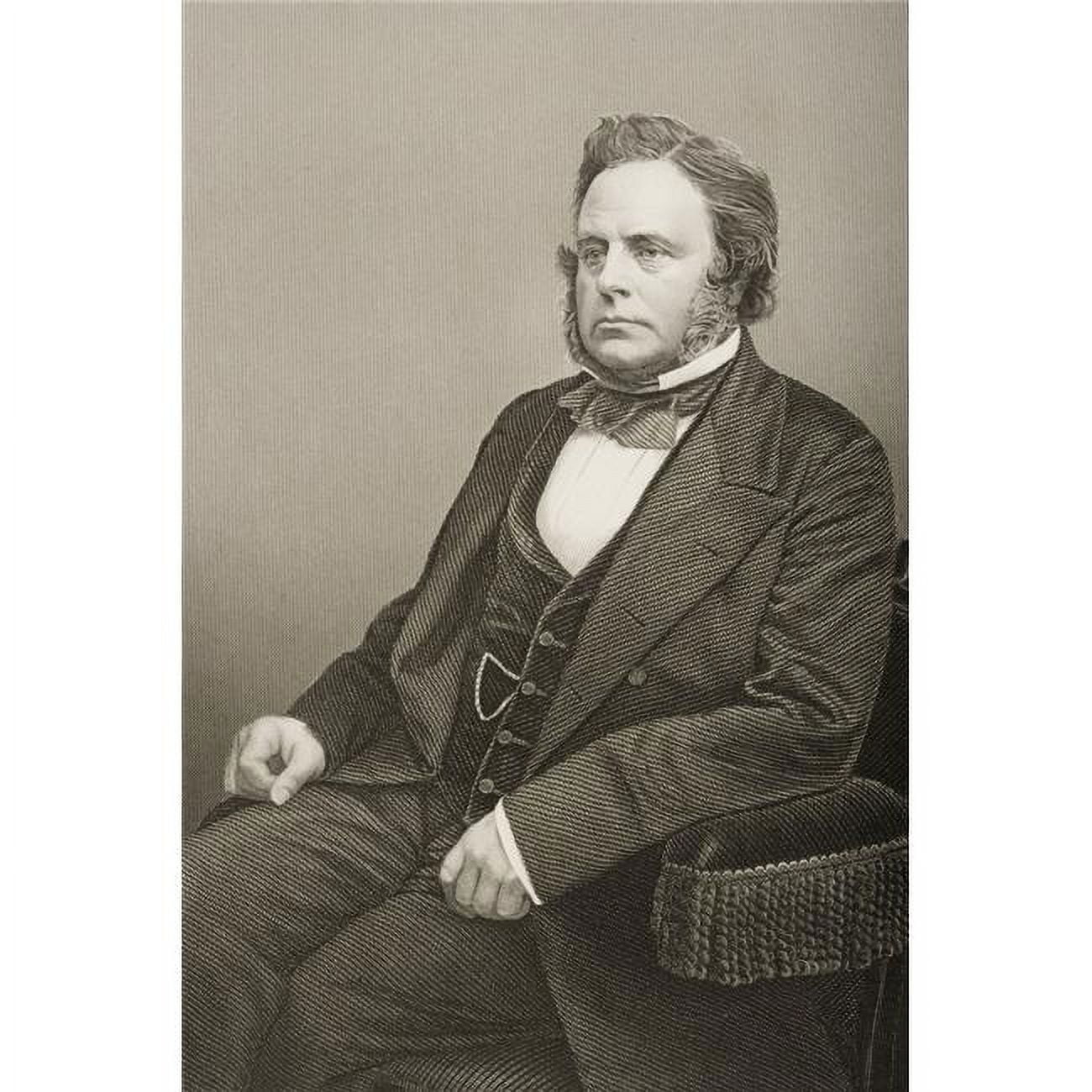 John Bright 1811-1889. British Statesman & Orator. Engraved by D. J ...