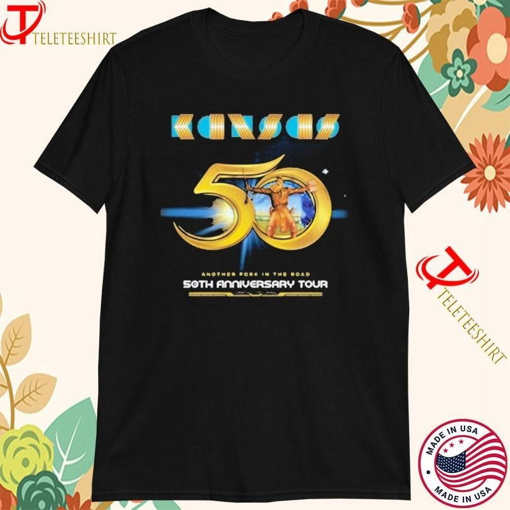 John Brown Another Fork In The Road 50th Anniversary Tour 2024 T-shirts - Walmart.com