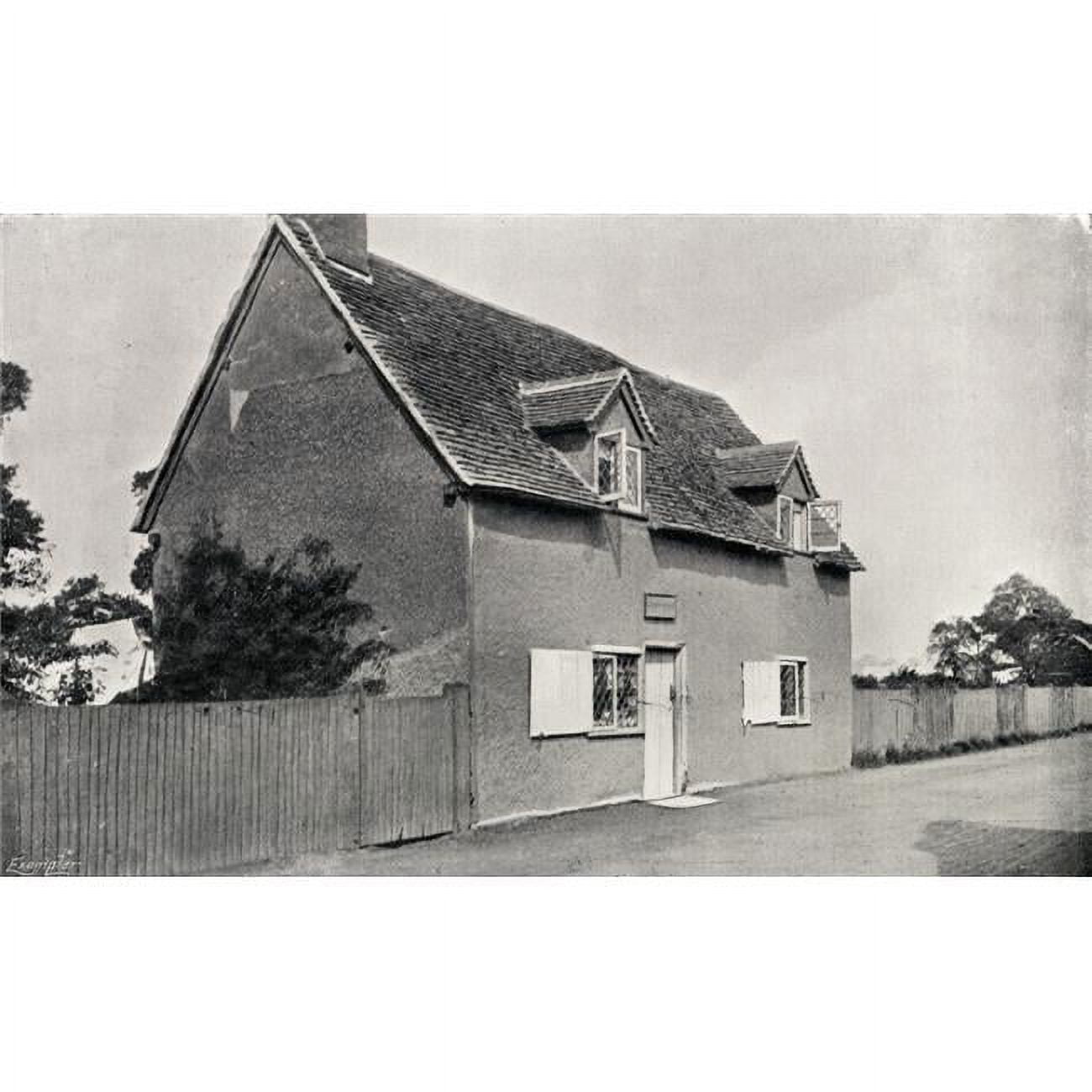 John Bunyans House In Bedford - England. John Bunyan - 1628-1688 ...