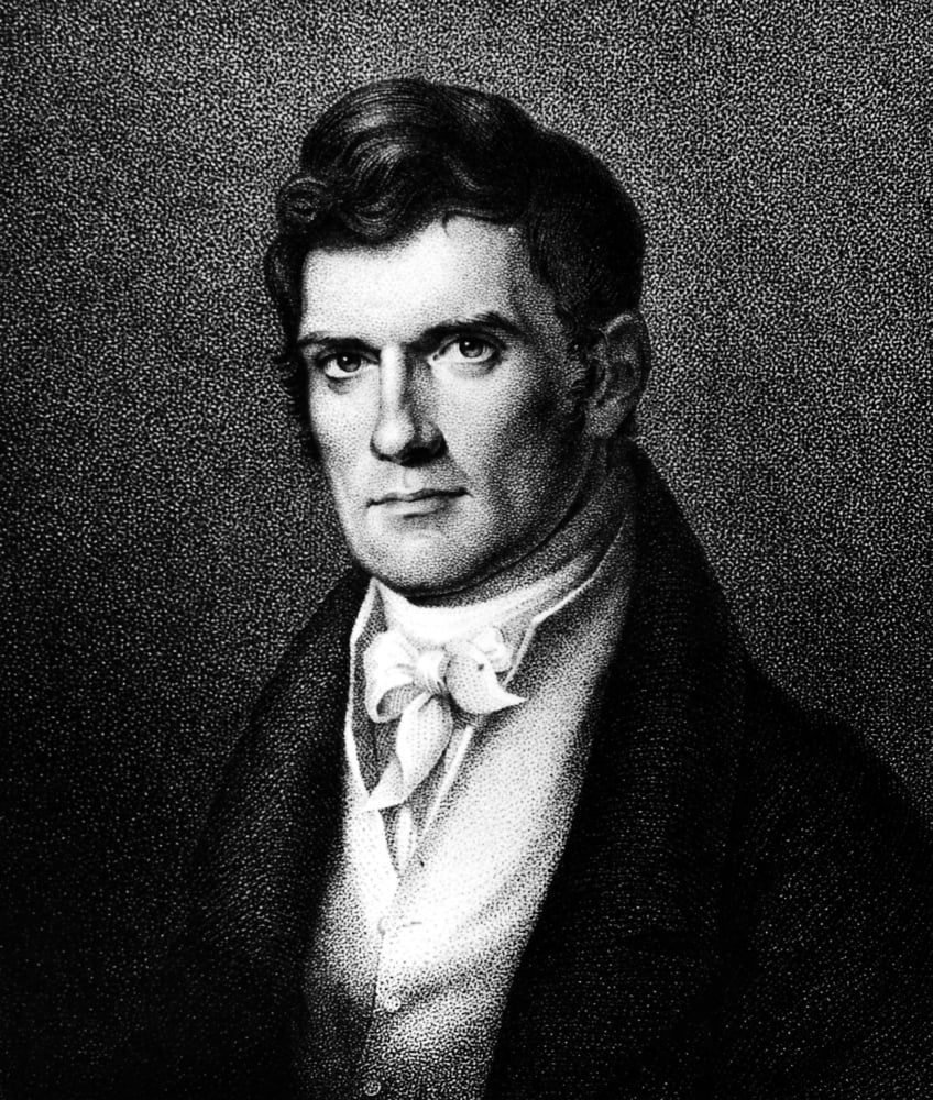 John C. Calhoun (1782-1850). /Namerican Lawyer And Statesman. Stipple ...