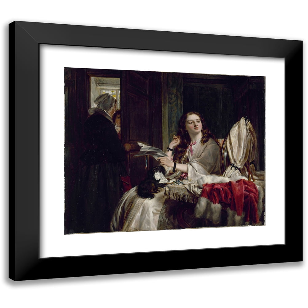 John Callcott Horsley 17x15 Black Modern Framed Museum Art Print Titled ...