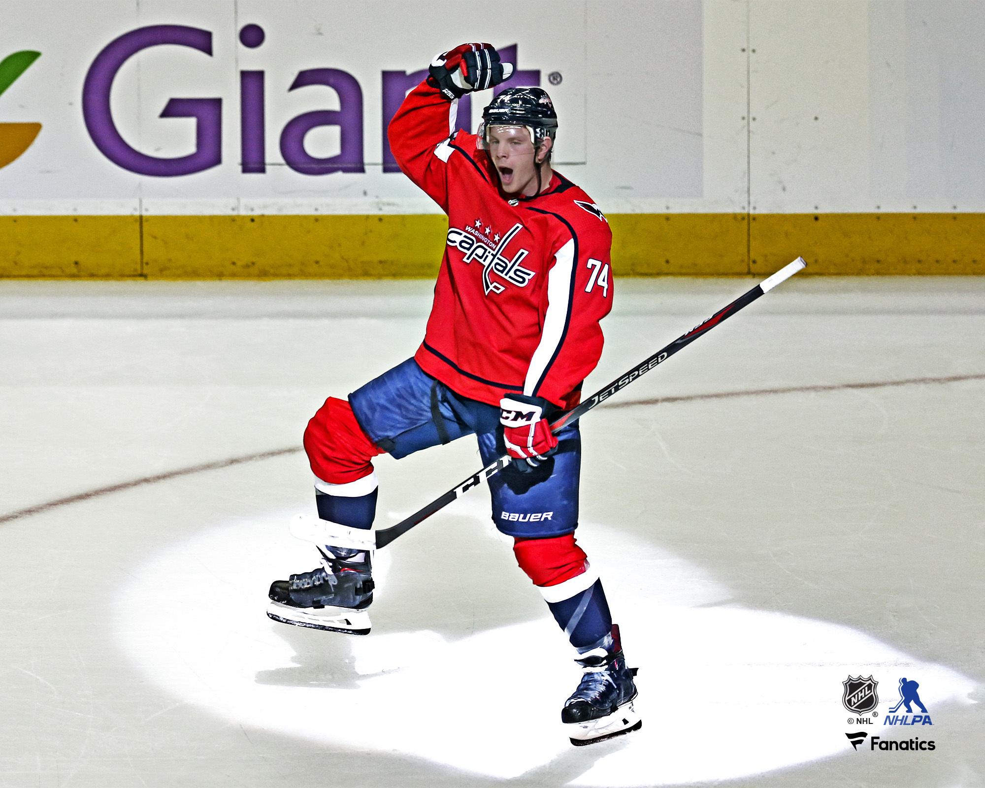 John Carlson Washington Capitals Unsigned Goal Celebration Photograph ...