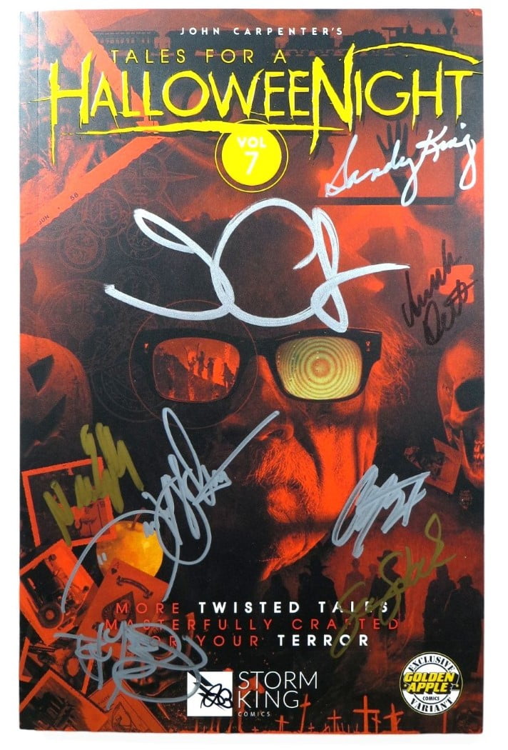 John Carpenter Autographed Comic Book Halloween Night 8 Total Autos JSA ...
