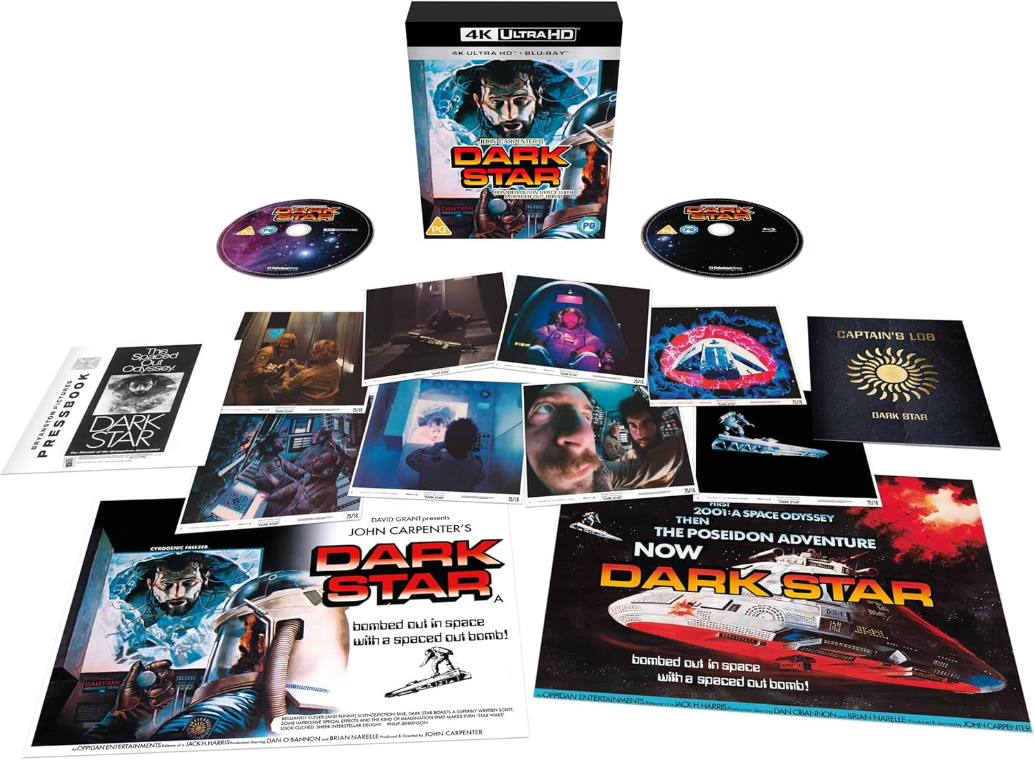 John Carpenter’s Dark Star (4K Ultra HD) Cal Kuniholm Brian Nerelle Joe ...