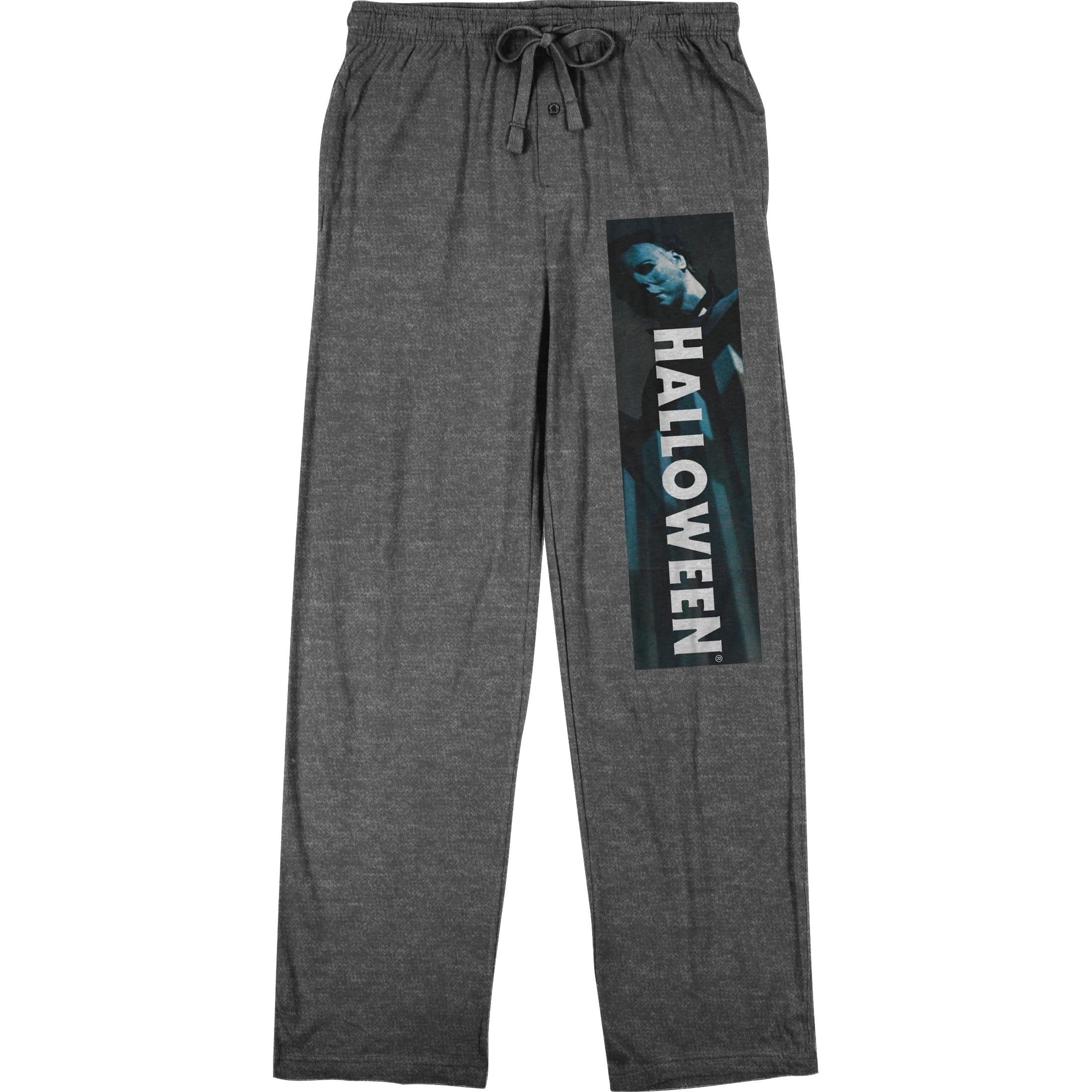 John Carpenter's Scary Halloween Pajama Pants, Graphite Heather, Men's ...