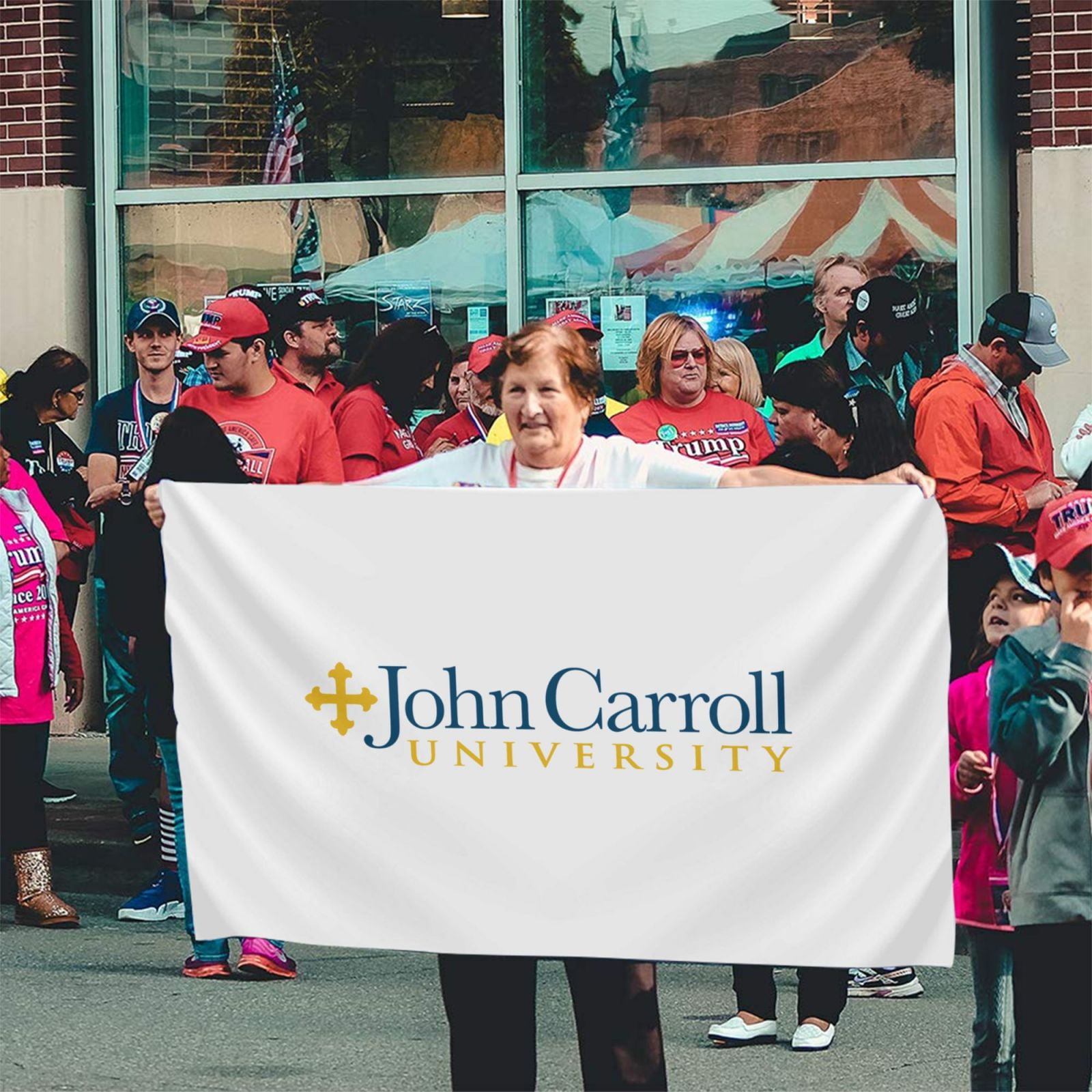 John Carroll University Logo Flag 3x5 Ft Holiday Banner Garden Yard ...