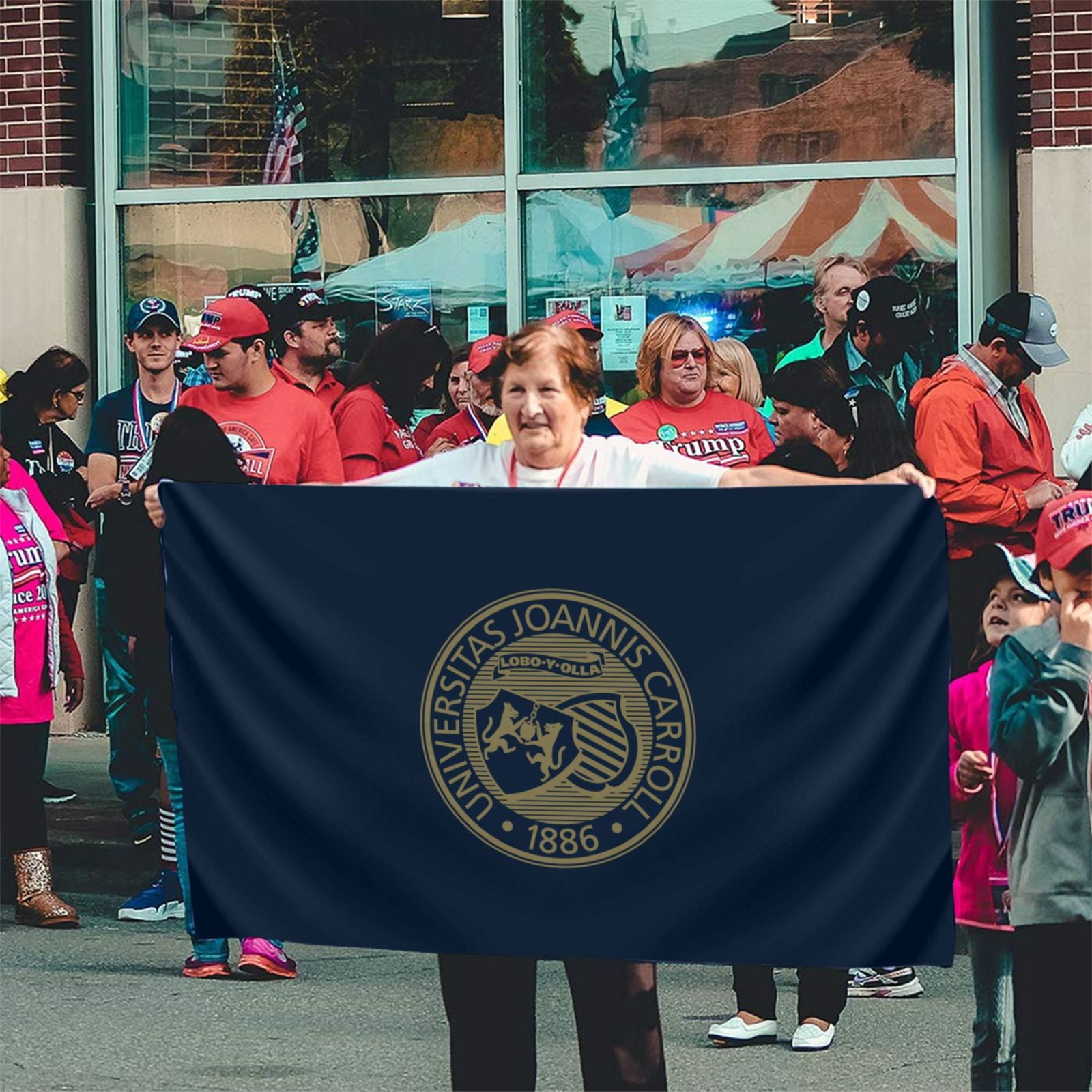 John Carroll University Logo Flag 3x5 Ft Holiday Banner Garden Yard House Flags - Walmart.com