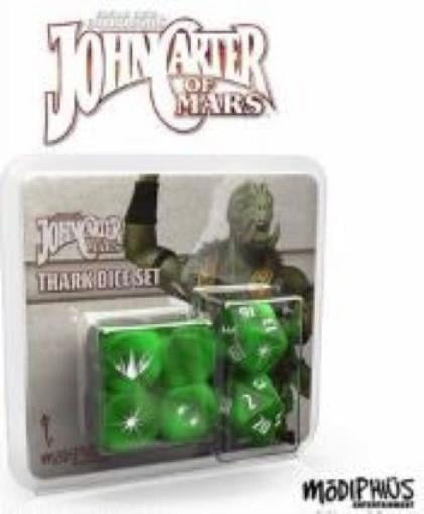 John Carter of Mars - Thark Dice Set (Set of 6) New - Walmart.com