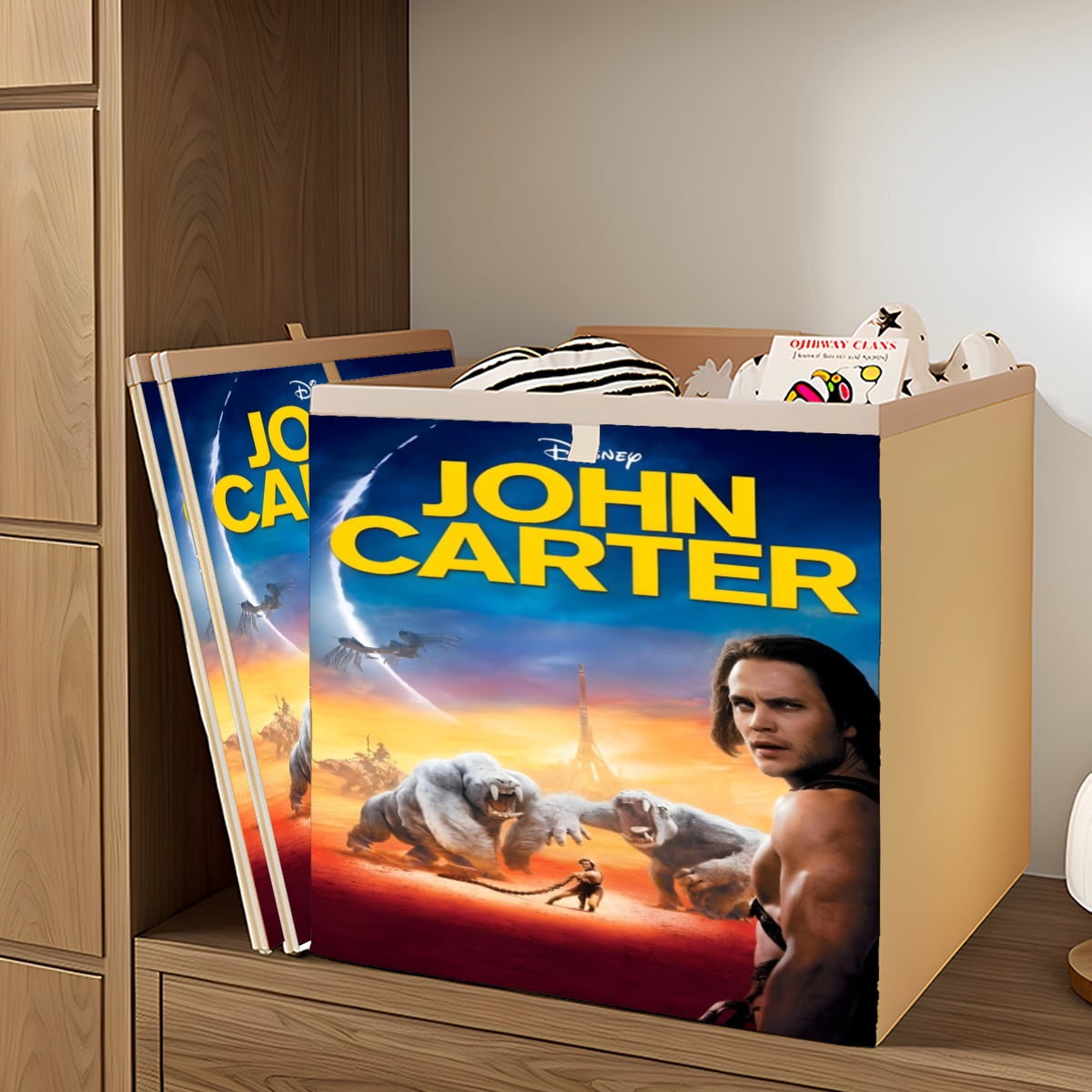 John Carter storage box say goodbye to clutter with one sleek box ...