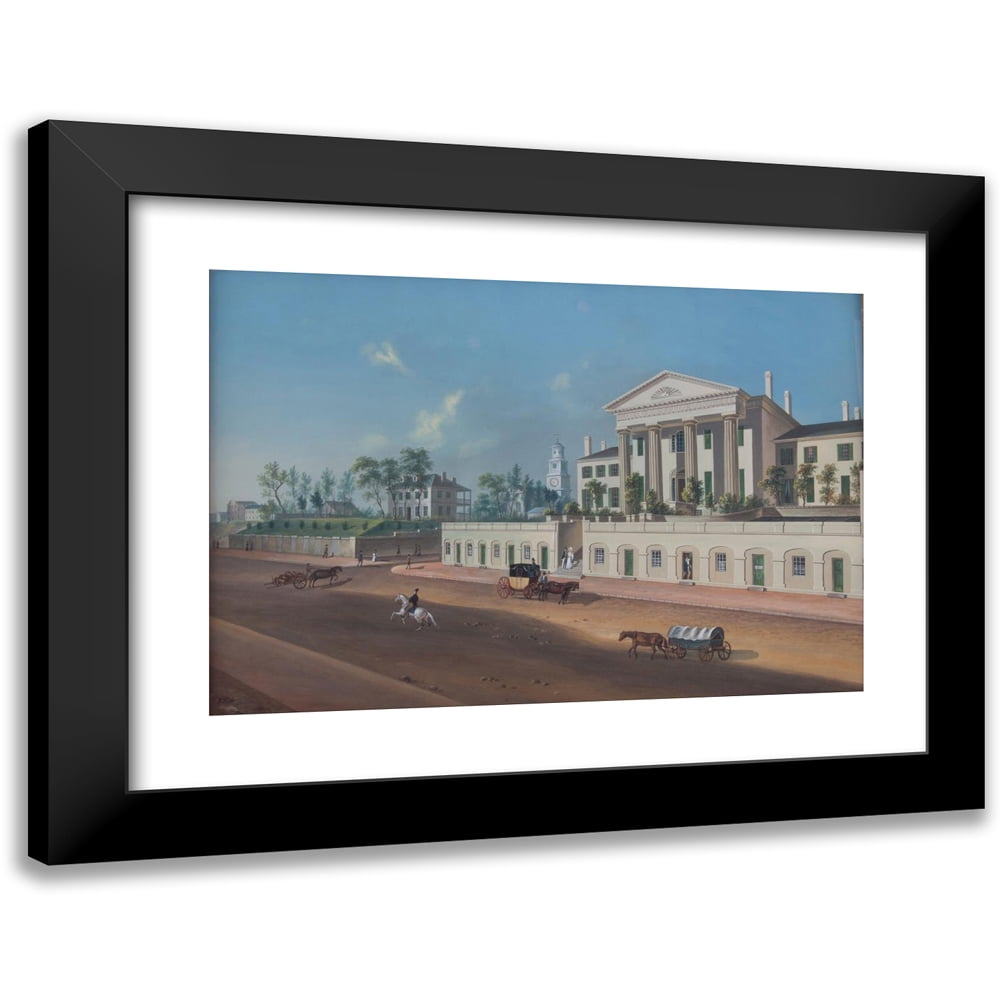 John Caspar Wild 14x11 Black Modern Framed Museum Art Print Titled ...