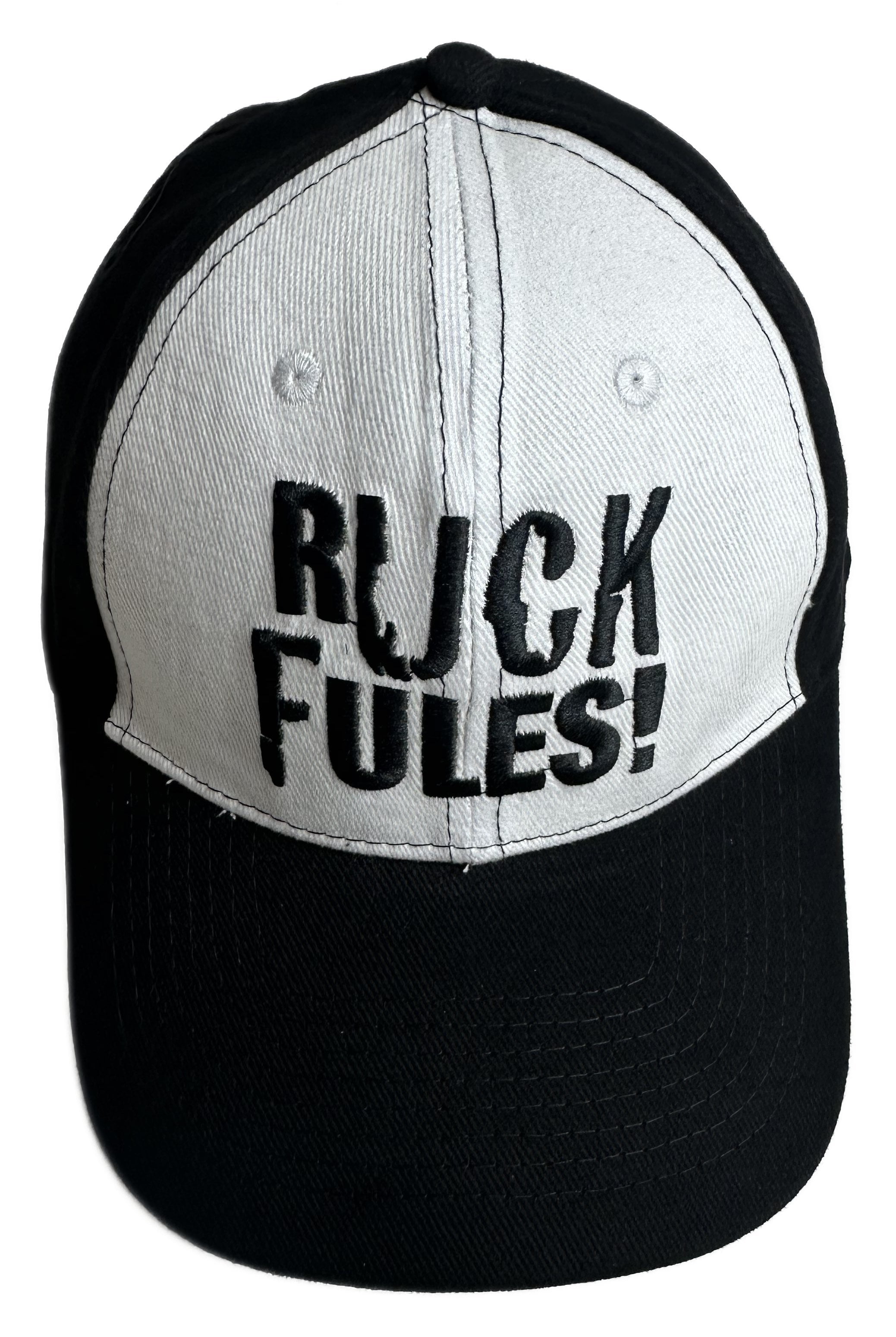 John Cena Black and White Ruck Fules Baseball Cap Hat - Walmart.com