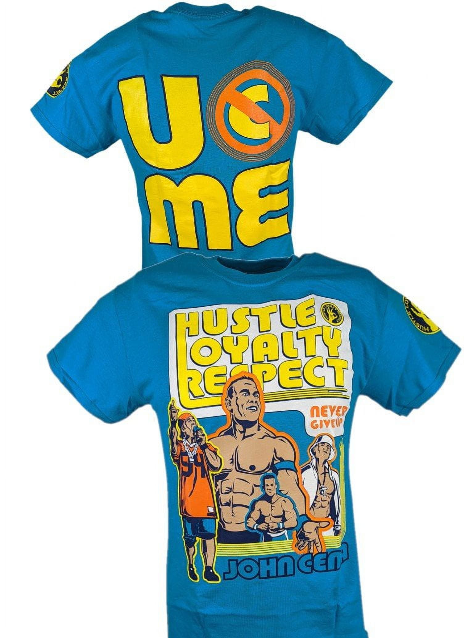 John Cena Blue Throwback Mens T-shirt S - Walmart.com