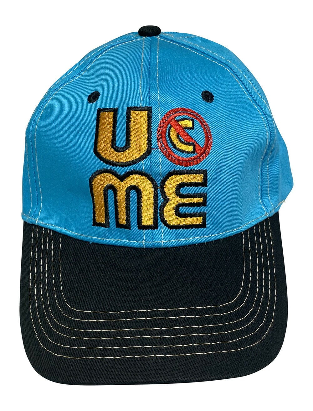 John Cena Blue Throwback U Can't See Me Baseball Cap Hat New - Walmart.com