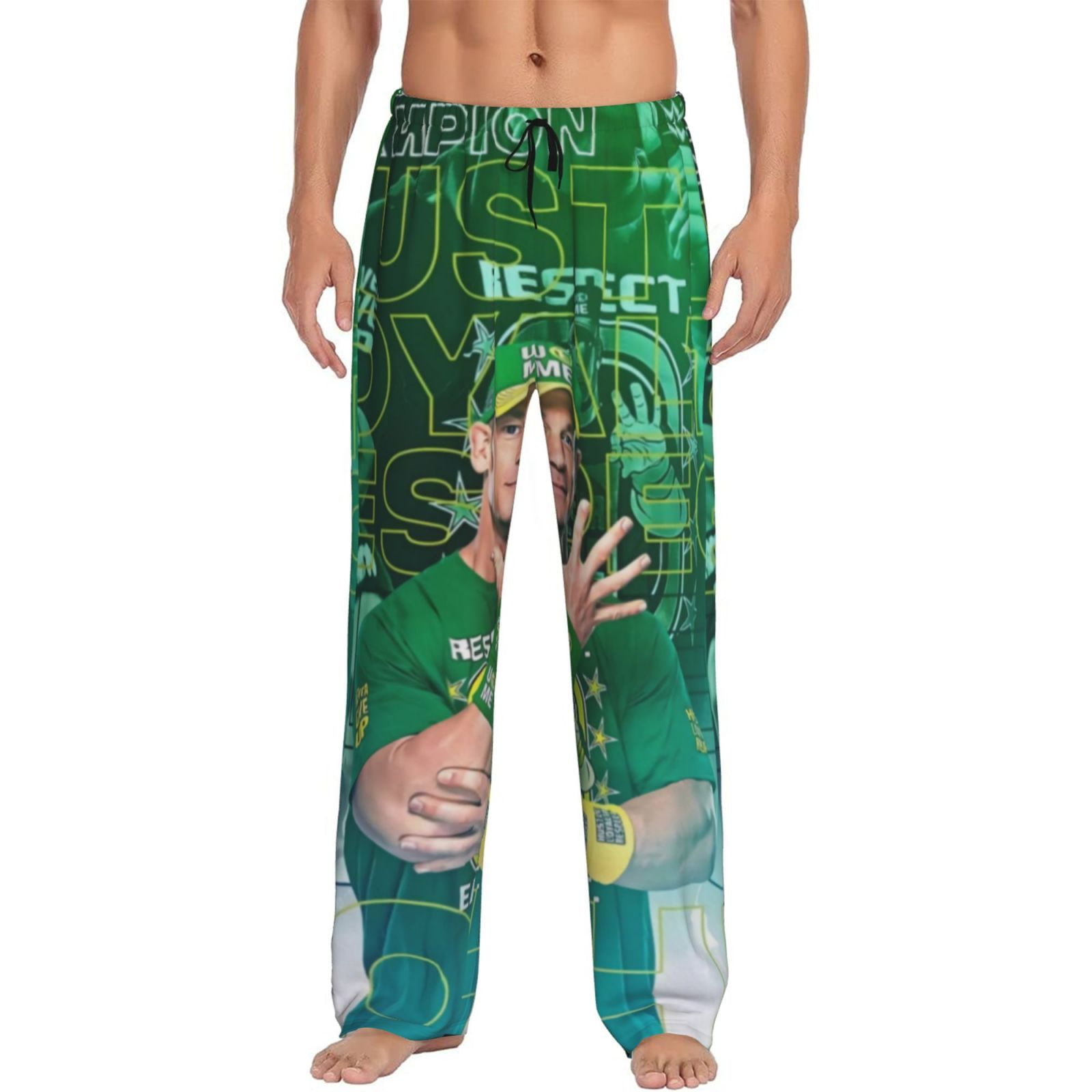 John Cena Comfortable PJ Bottoms for Adults Men's Sleepwear Lounge ...