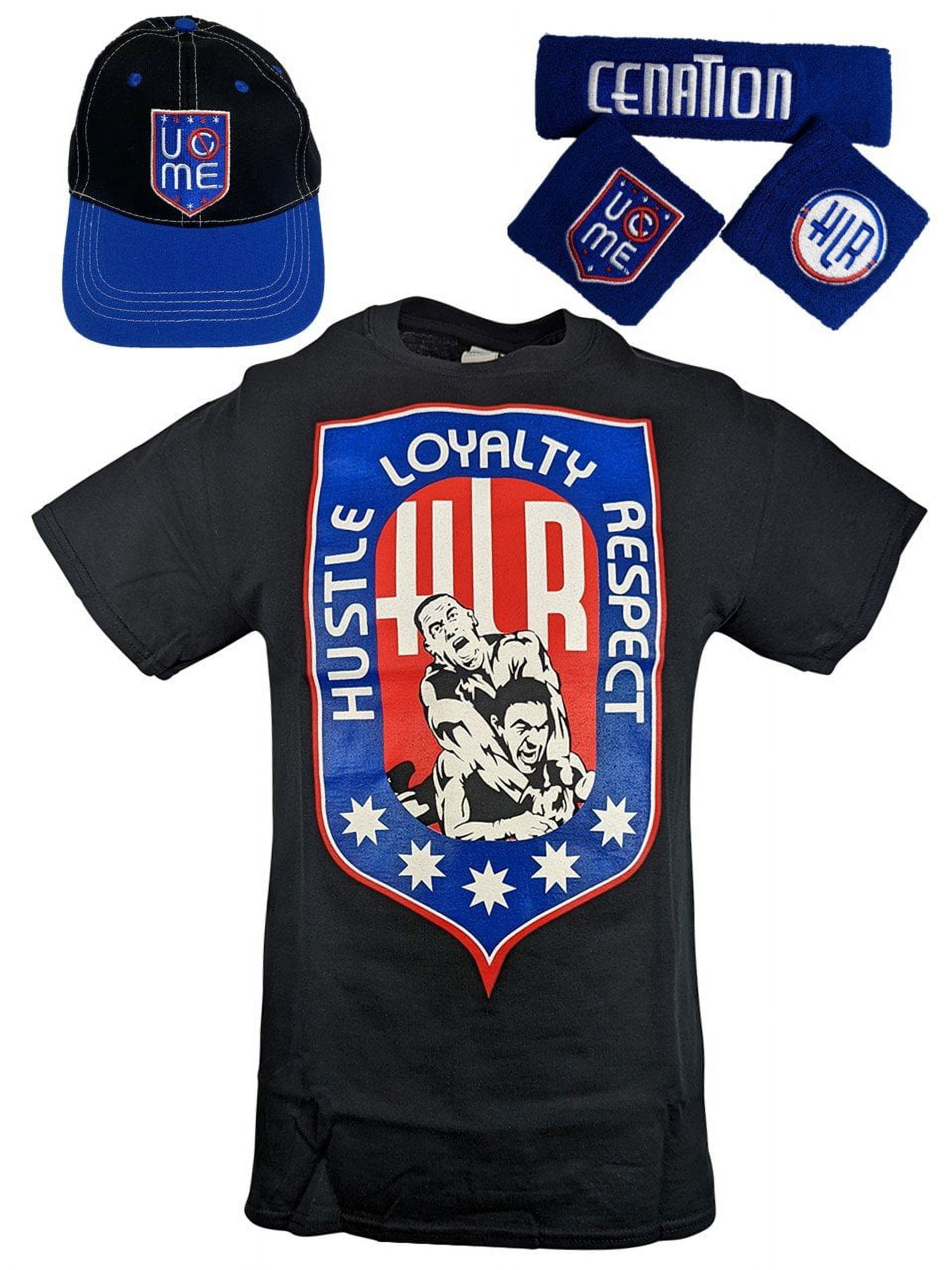 John Cena Kids HLR Boys Costume T-shirt Hat Wristbands YXS - Walmart.com