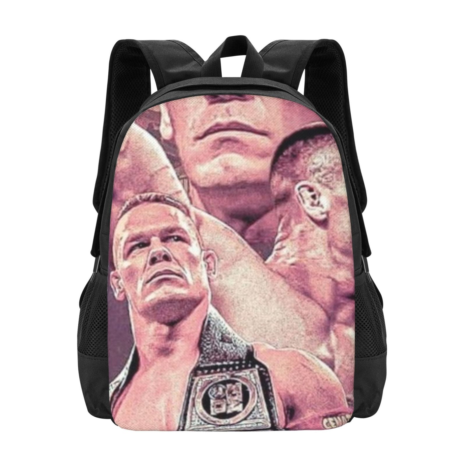 John Cena Laptop Backpack Fashion Wrestling Backpack Lightweight Large ...