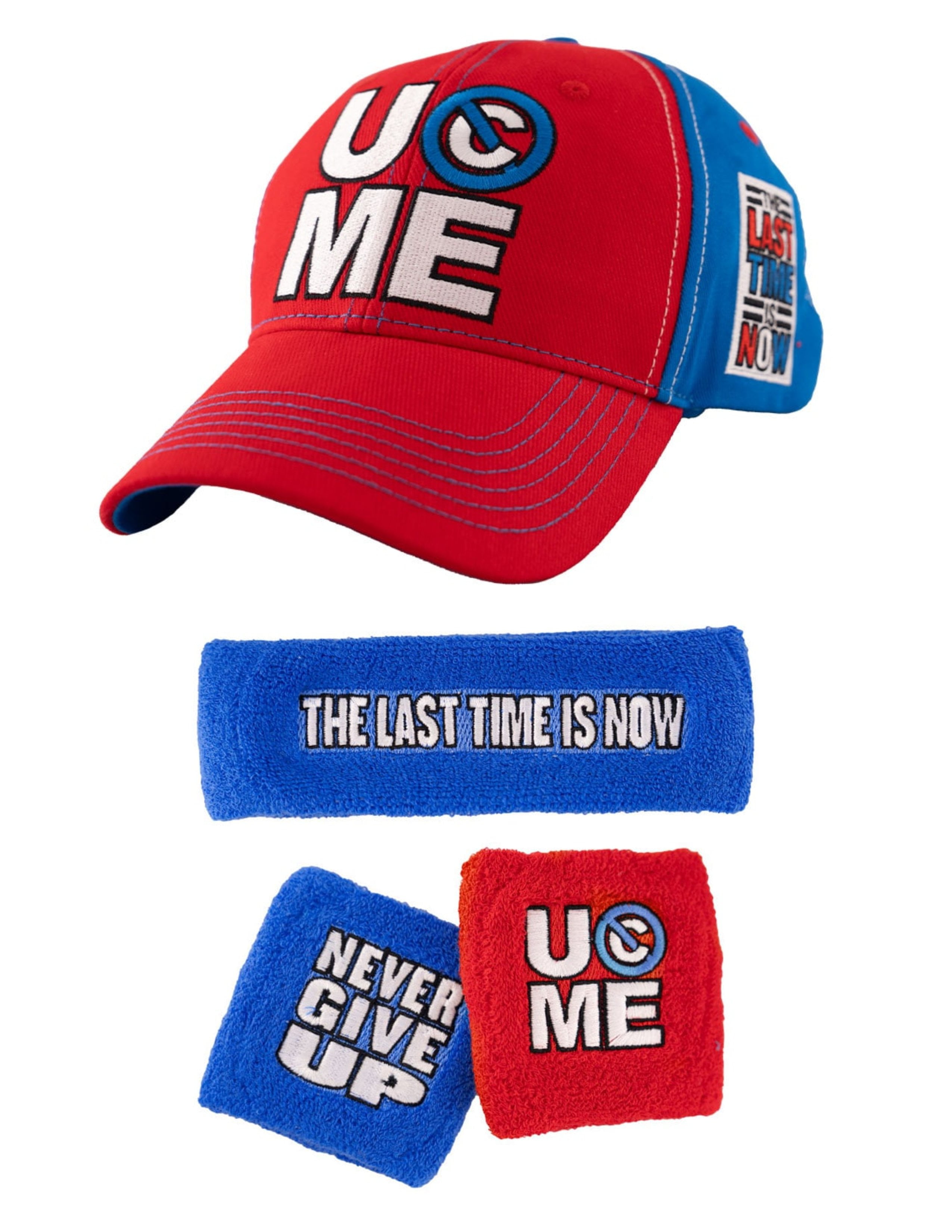 John Cena Last Time Is Now Farewell Tour Baseball Hat Wristband Combo ...