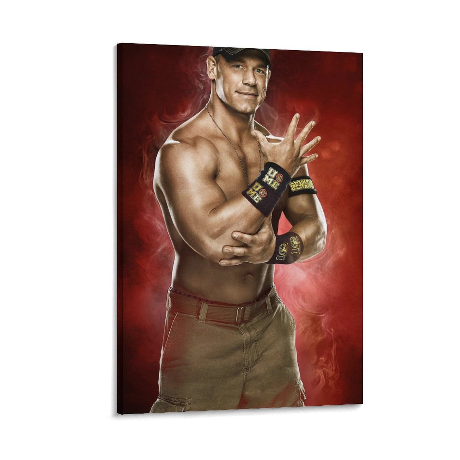 John Cena Poster, Canvas Wall Hanging Art Painting, Artwork Print for ...