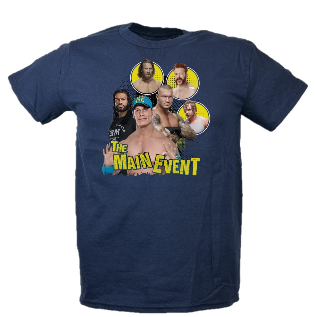 John Cena Roman Reigns Sheamus Blue Kids T-shirt Boys 4 - Walmart.com
