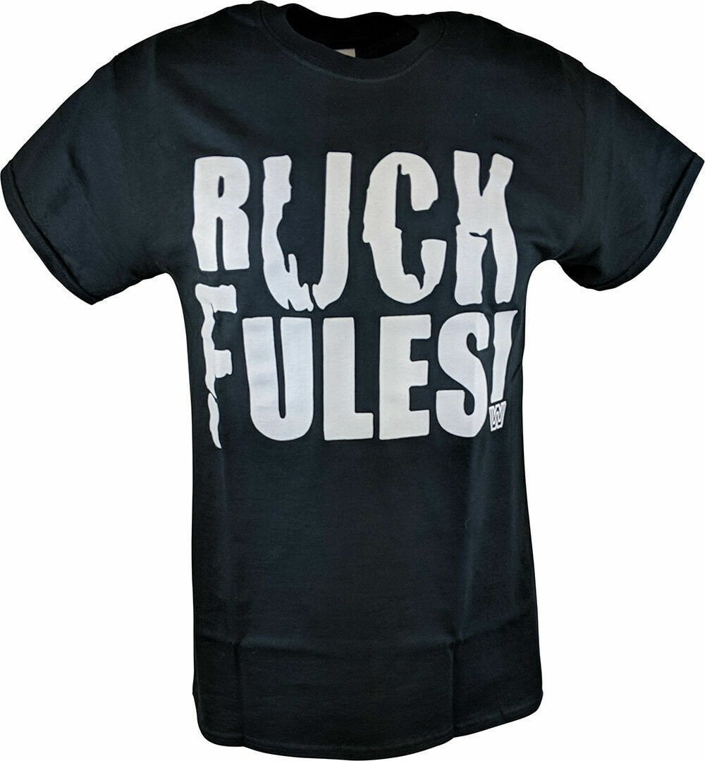 John Cena Ruck Fules WWF Old School Mens Black T-shirt XL - Walmart.com