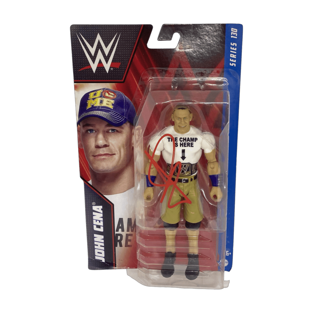 John Cena Signed Autographed Action Figure JSA Authenticated Series 130 ...