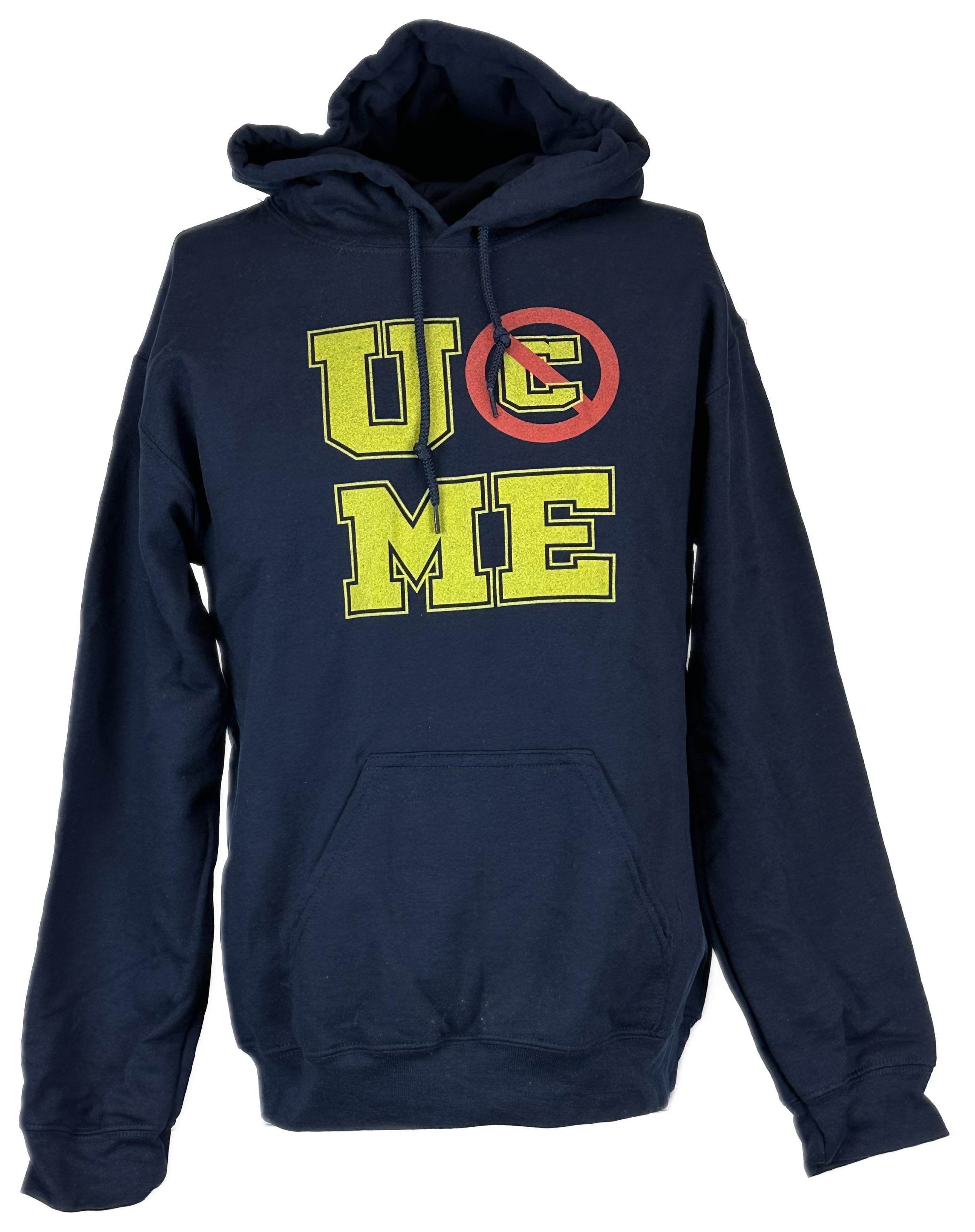 John Cena U Can't See Me Mens Blue Hoody Sweatshirt - Walmart.com