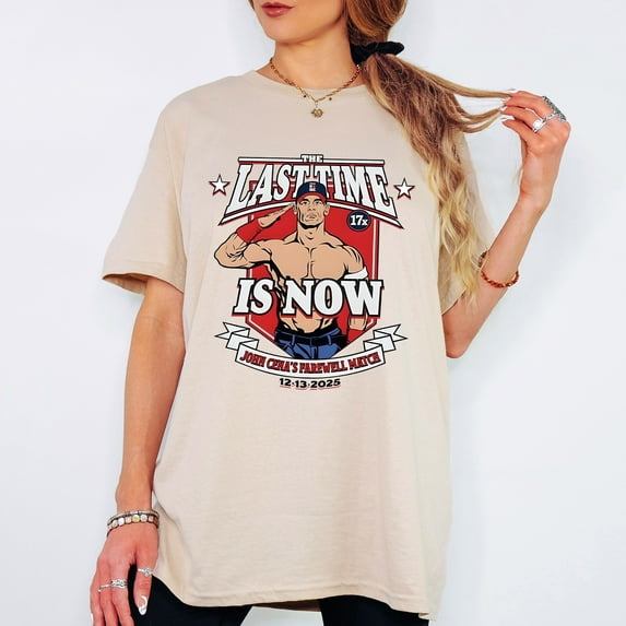 John Cena's Farewell Tour Match in Washington, DC Dec 13 2025 T-Shirt ...
