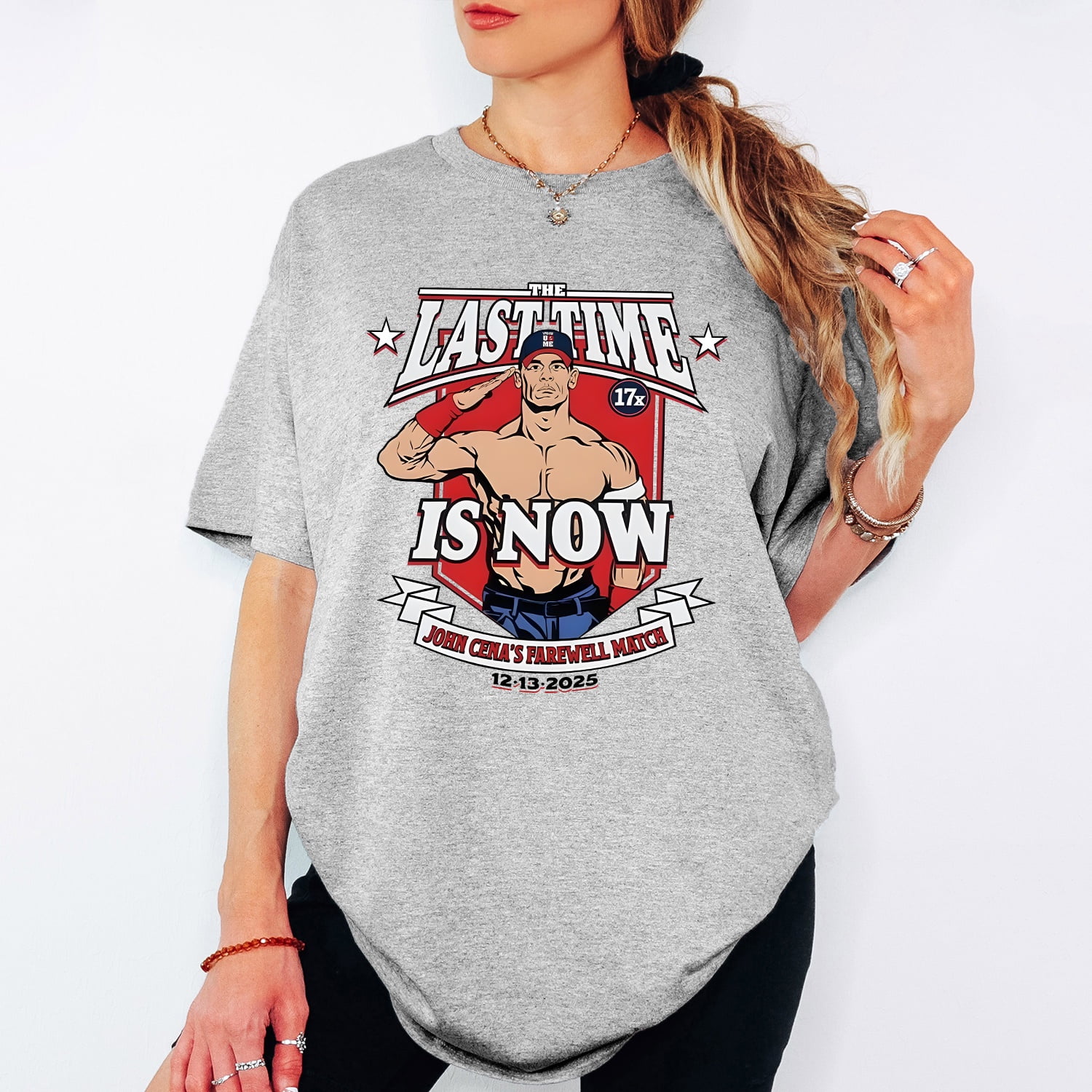 John Cena's Farewell Tour Match in Washington, DC Dec 13 2025 T-Shirt ...